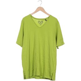 Ulla Popken Damen T-Shirt, grün, Gr. 46