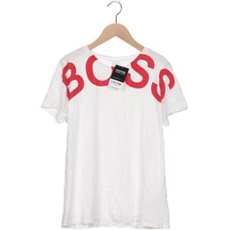 BOSS by Hugo BOSS Damen T-Shirt, weiß, Gr. 42