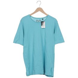 Ulla Popken Damen T-Shirt, blau, Gr. 42