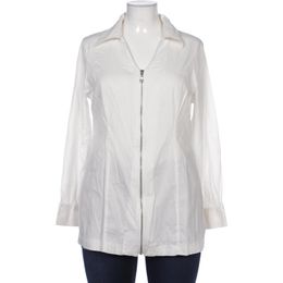 Ulla Popken Damen Bluse, weiß, Gr. 42