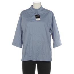 Pure by Ulla Popken Damen Bluse, blau, Gr. 42