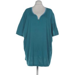 Ulla Popken Damen T-Shirt, blau, Gr. 58