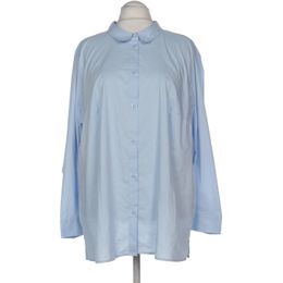 Ulla Popken Damen Bluse, blau, Gr. 54