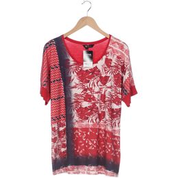 Ulla Popken Damen T-Shirt, rot, Gr. 42