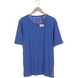 Ulla Popken Damen T-Shirt, blau, Gr. 46