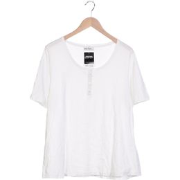 Ulla Popken Damen T-Shirt, weiß, Gr. 46