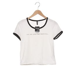 H&M H&M Damen T-Shirt, weiß, Gr. 38