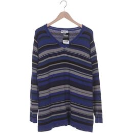 Ulla Popken Damen Pullover, blau, Gr. 46