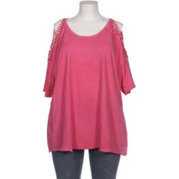 Ulla Popken Damen T-Shirt, pink, Gr. 50