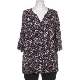 Ulla Popken Damen Bluse, schwarz, Gr. 46