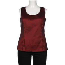 Ulla Popken Damen Bluse, bordeaux, Gr. 42