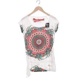 Desigual Damen T-Shirt, weiß, Gr. 38