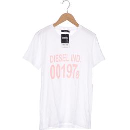 Diesel Damen T-Shirt, weiß, Gr. 38