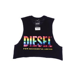 Diesel Damen Top, schwarz, Gr. 36