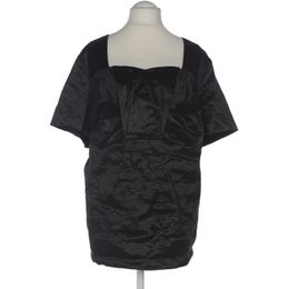 Selection by Ulla Popken Damen Bluse, schwarz, Gr. 56