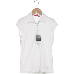 Puma Damen Poloshirt, weiß, Gr. 36