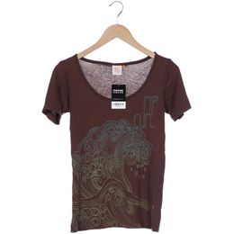 Rip Curl Damen T-Shirt, braun, Gr. 34