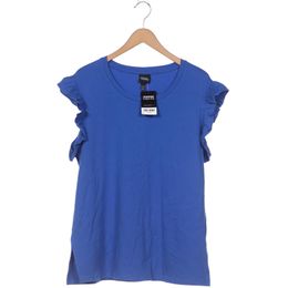 Ulla Popken Damen T-Shirt, blau, Gr. 42