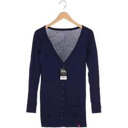 Esprit Damen Strickjacke, blau, Gr. 36