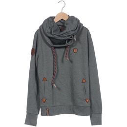 Naketano Damen Kapuzenpullover, türkis, Gr. 38