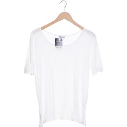 Ulla Popken Damen T-Shirt, weiß, Gr. 42