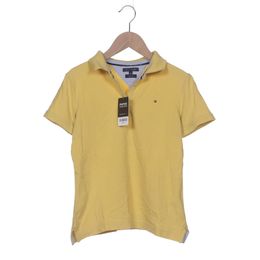 Tommy Hilfiger Damen Poloshirt, gelb, Gr. 34