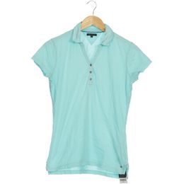 Tommy Hilfiger Damen Poloshirt, blau, Gr. 38