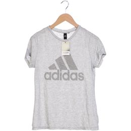 Adidas Damen T-Shirt, grau, Gr. 36