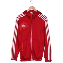 Adidas Damen Kapuzenpullover, rot, Gr. 36