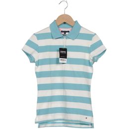 Tommy Hilfiger Damen Poloshirt, türkis, Gr. 36