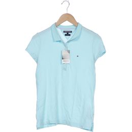 Tommy Hilfiger Damen Poloshirt, hellblau, Gr. 42