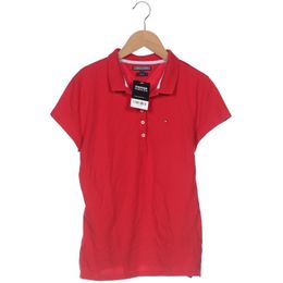 Tommy Hilfiger Damen Poloshirt, rot, Gr. 42