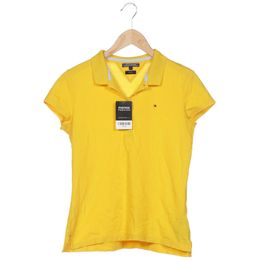 Tommy Hilfiger Damen Poloshirt, gelb, Gr. 38