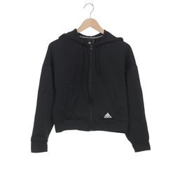 Adidas Damen Kapuzenpullover, schwarz, Gr. 34