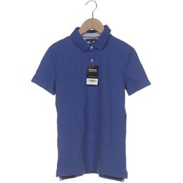 Tommy Hilfiger Damen Poloshirt, blau, Gr. 36