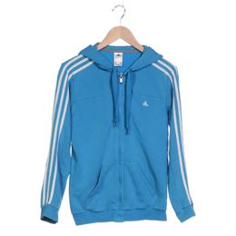 Adidas Damen Kapuzenpullover, blau, Gr. 38