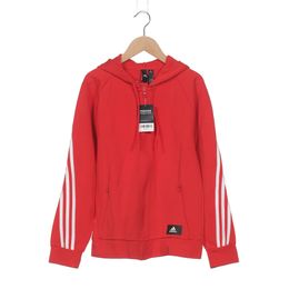 Adidas Damen Kapuzenpullover, rot, Gr. 36