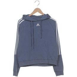 Adidas Damen Kapuzenpullover, hellblau, Gr. 36