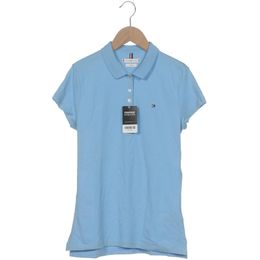 Tommy Hilfiger Damen Poloshirt, blau, Gr. 38