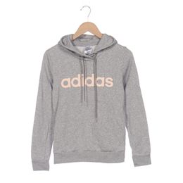 Adidas Damen Kapuzenpullover, grau, Gr. 34