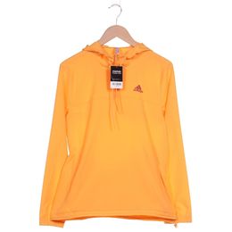 Adidas Damen Kapuzenpullover, orange, Gr. 36