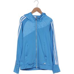 Adidas Damen Kapuzenpullover, blau, Gr. 36