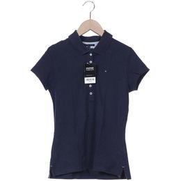 Tommy Hilfiger Damen Poloshirt, marineblau, Gr. 36