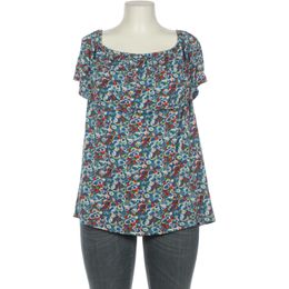 Ulla Popken Damen Bluse, blau, Gr. 50