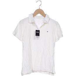 Tommy Hilfiger Damen Poloshirt, weiß, Gr. 36