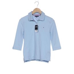 Tommy Hilfiger Damen Poloshirt, hellblau, Gr. 36