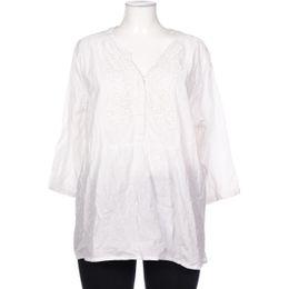 Ulla Popken Damen Bluse, cremeweiß, Gr. 50