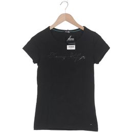 Tommy Hilfiger Damen T-Shirt, schwarz, Gr. 36