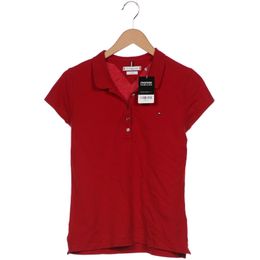 Tommy Hilfiger Damen Poloshirt, rot, Gr. 42