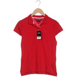 Tommy Hilfiger Damen Poloshirt, rot, Gr. 36